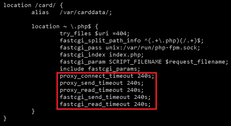 nginx 出現upstream timed out (60: Operation timed out) while reading response header from upstream ...